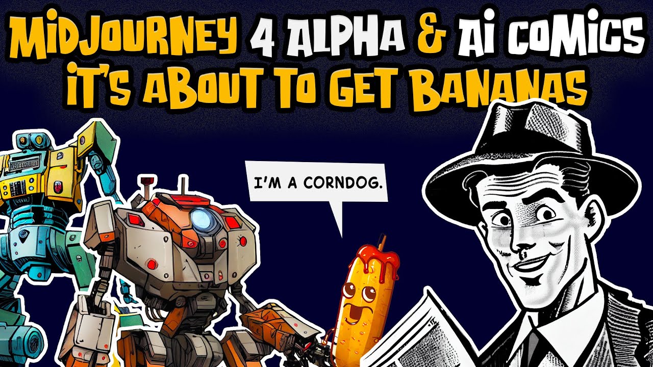 Ai Comics and Midjourney Alpha 4 – It’s about to get Bananas » 【midjourney】AI画像作成方法の動画まとめ