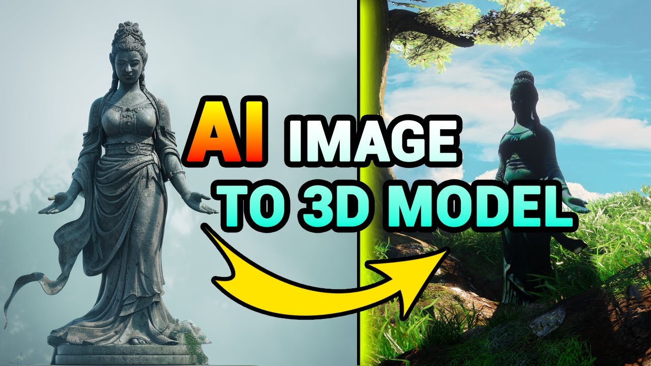 Turn your AI images to simple 3D models in seconds | Tutorial UE5 » 【midjourney】AI画像作成方法の動画まとめ